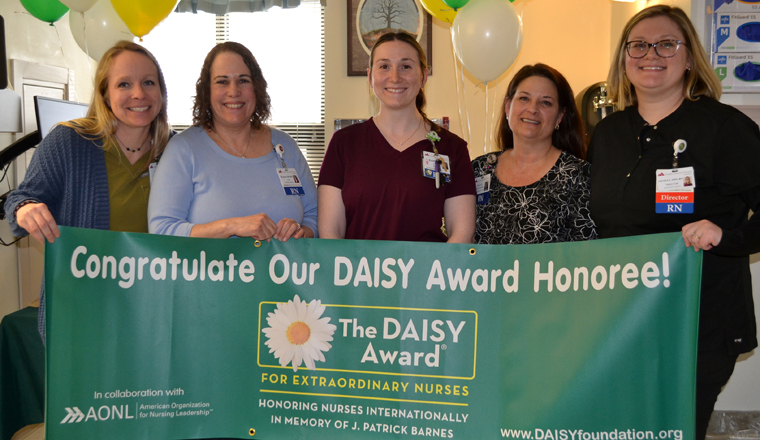 ICU nurse Kaitlyn Dube is first recipient of Franklin Memorial Hospital ...